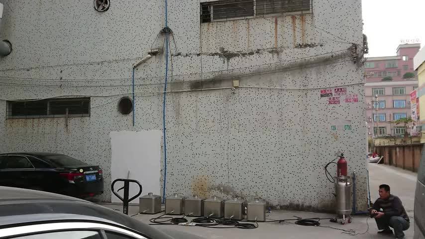 Deli Df-16 Dmx512 Outdoor Flame Machine Fire Jet With 4 Jets Per Set ...