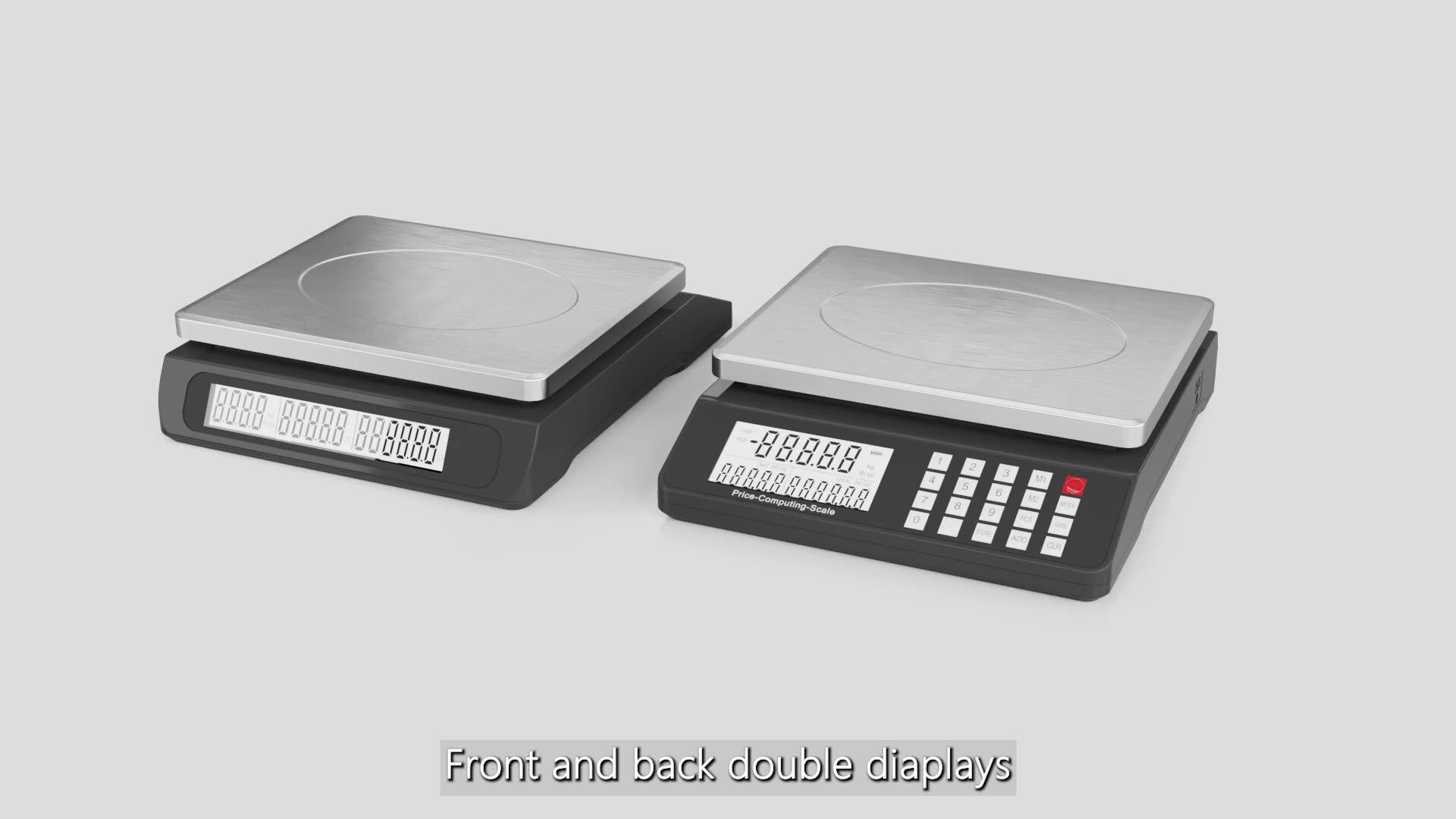 Sf-202a 30kg Suofei Series Digital Balanza Electronic Price Computing Scales With Lcd Display ...