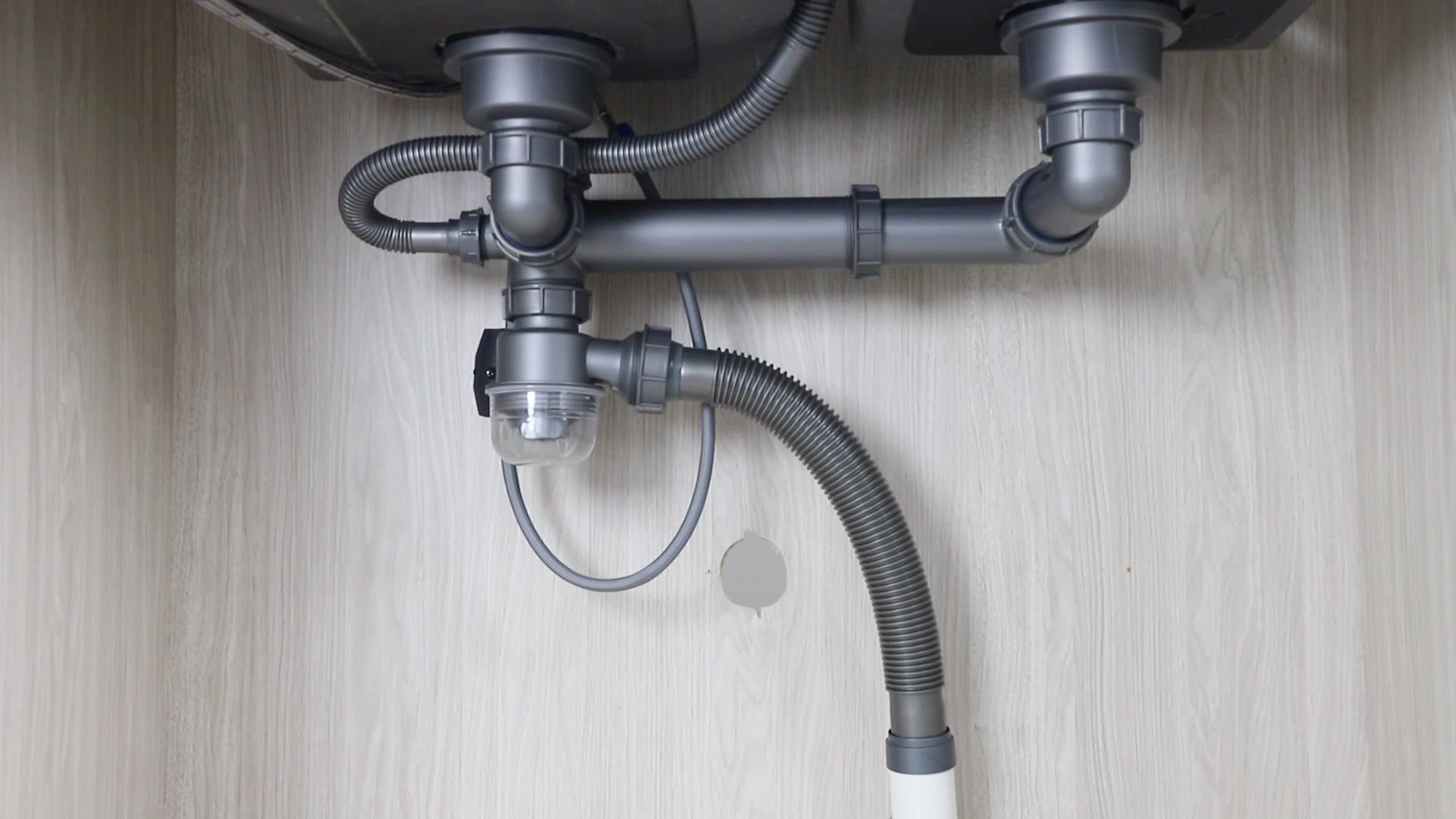 Kitchen Sink With Waterfall Multifunctional Faucet Piano Key Black Nano ...