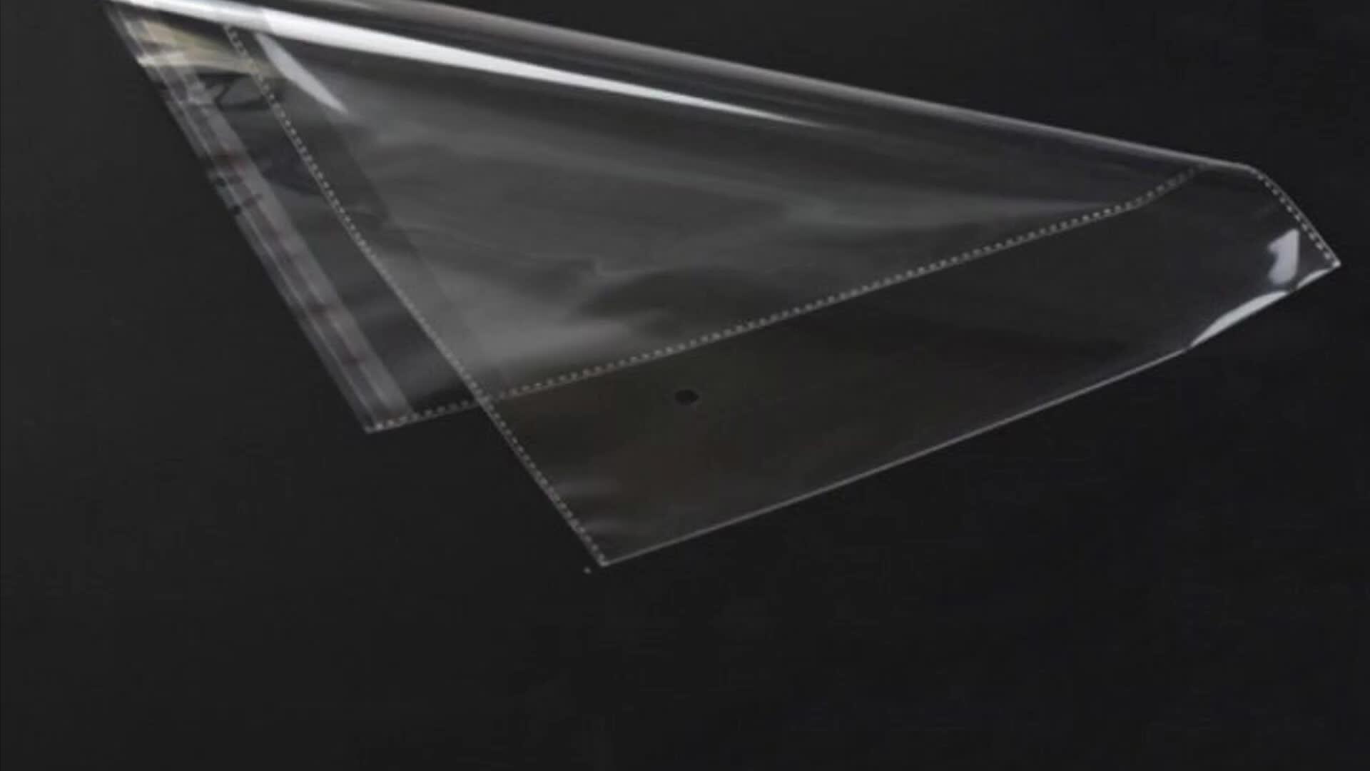 Transparent Opp Plastic Bag With Self Adhesive Tape Clear Self Custom ...