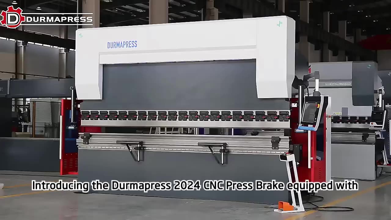 Durmapress 2024 Newly 4m Cnc Press Brake Manufacturer Sheet Metal Bending 8+1 Axis Bending ...