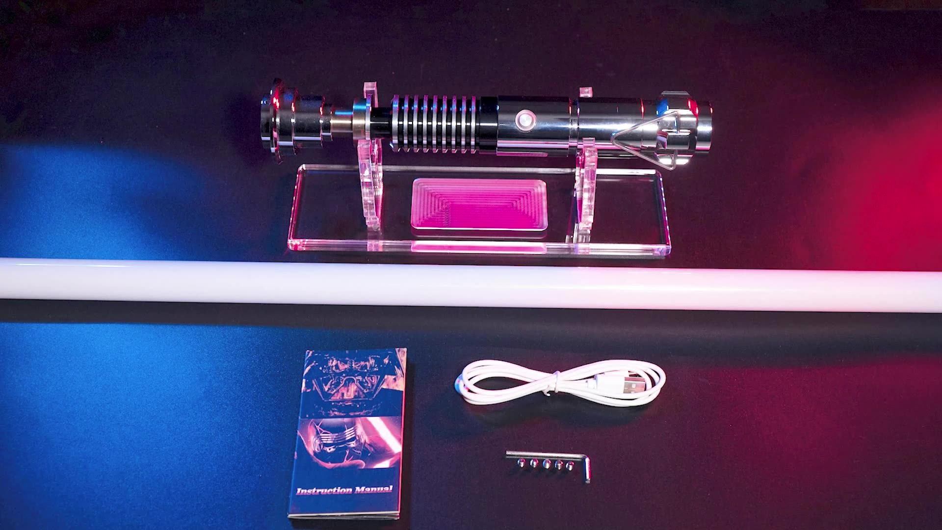 Txqsaber Luke Rgb Neo Pixel Lightsaber Metal Hilt Smooth Swing Foc ...