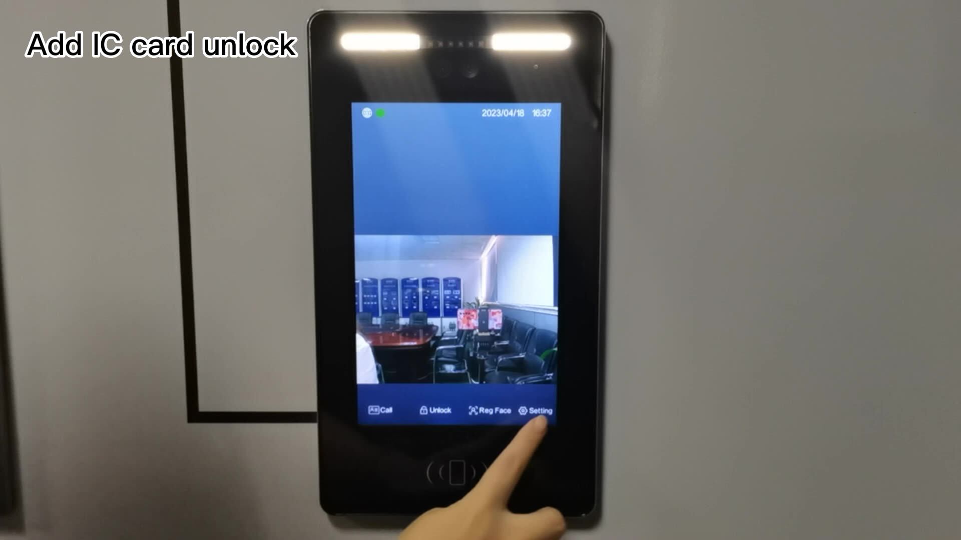 Face Recognition Video Door Phone Intercom System For Multi Apartments ...