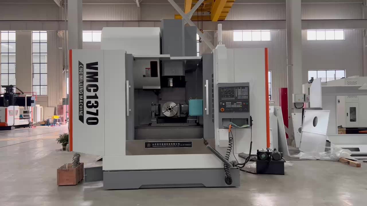 3-axis Linear Guide Fanuc Control Small Cnc Machining Center Vmc1375 ...