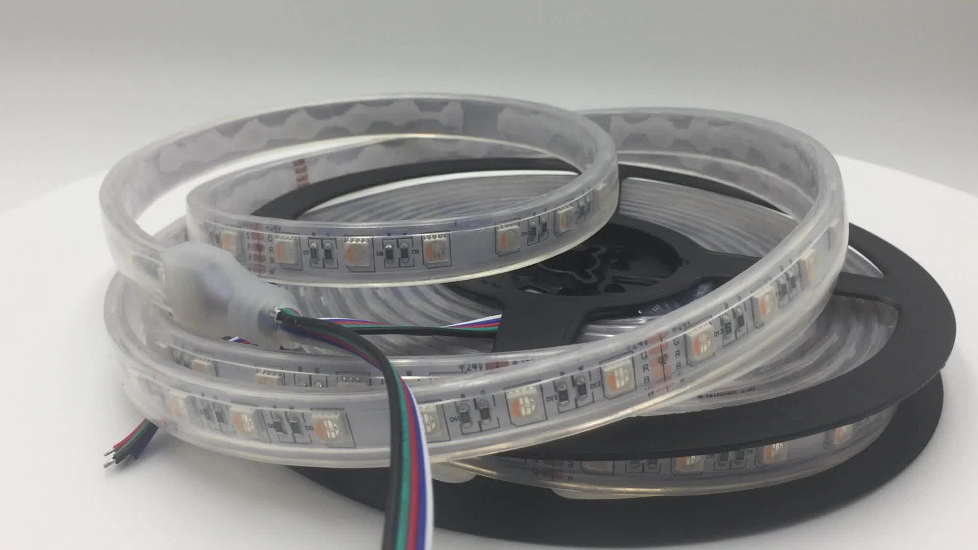 Waterproof Ip68 Led Strip (video Is Ip68 ),Rgbw 5050 Led Bande - Buy ...