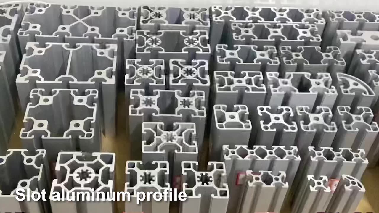 Anodized Aluminium 4040 V T Slot Aluminum Extrusion Frame Profil Solar ...