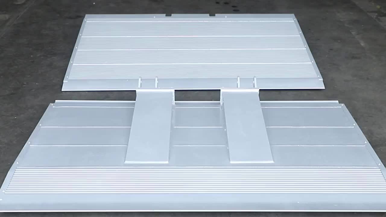 Oem Hydraulic Lifting Tail Board 2000kgs Aluminum Automatic Truck Tail ...