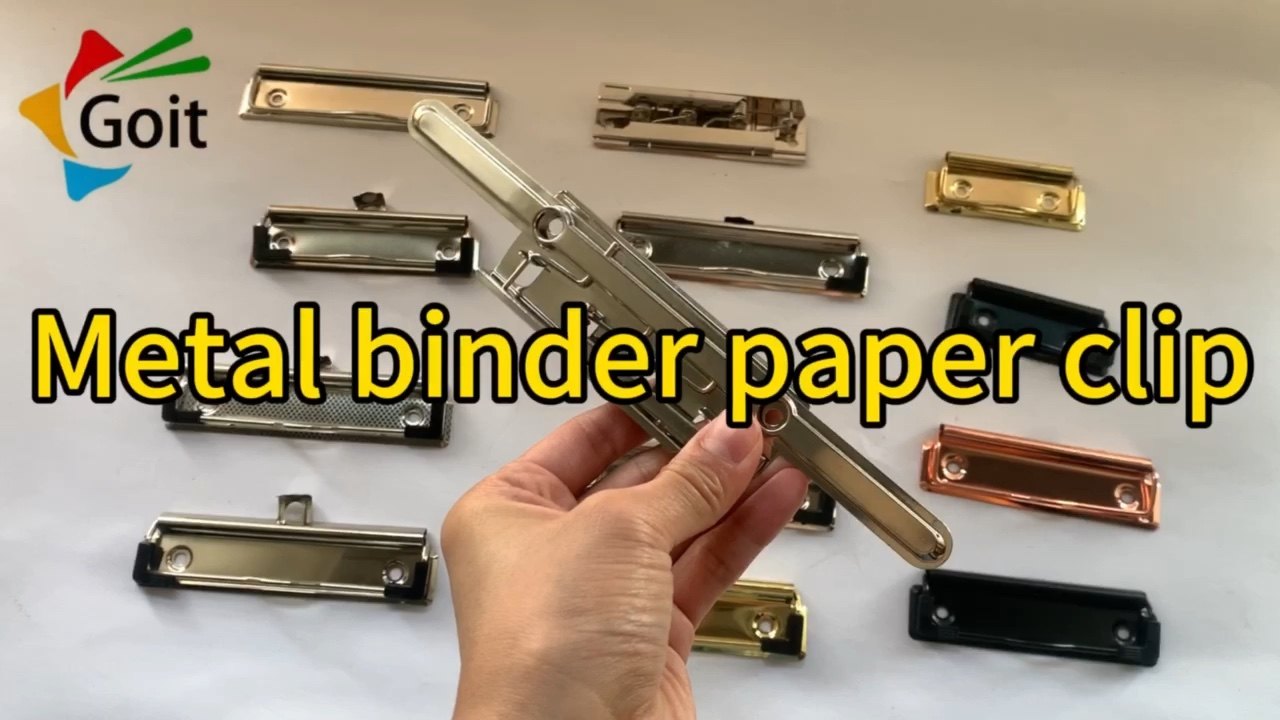 8 Inches Metal Pvc Clipboard Clip/lever A4 Paper Clip Iron Lever Clip ...