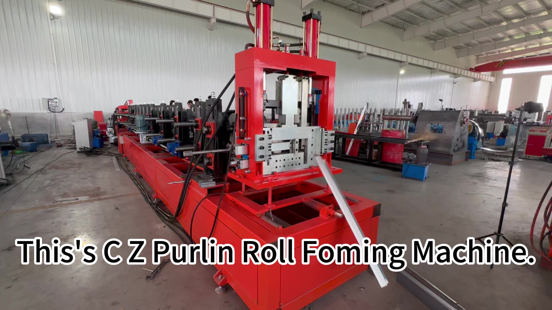 Cz Roll Form Purlin Machine Roll Forming Supplier 2in1 Cheaper C Z ...