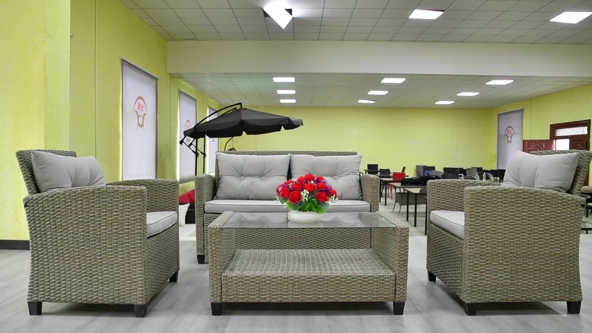 Modern Design Hideaway Metal Dining Table And Chairs Set Garden Outdoor ...