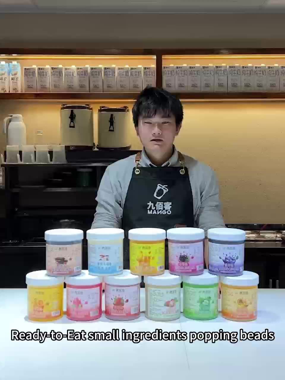 Made In China Good And Stable In Quality 3kg Popping Boba Lychee Flavor ...