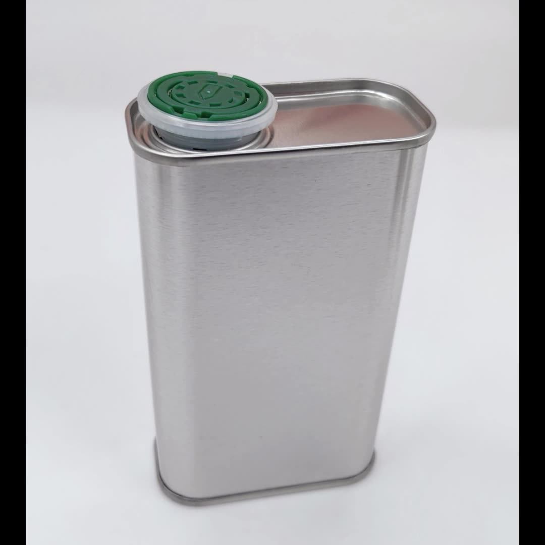 Custom Size Square Empty Tin Cans For Cooking Oil 250ml 500ml 1l 2.5l ...