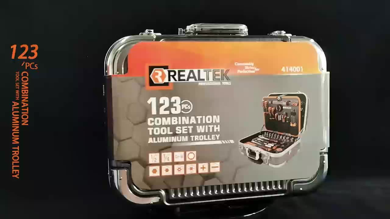 Realtek 123pcs Various Types Basic Repairing Hand Tools Professional ...