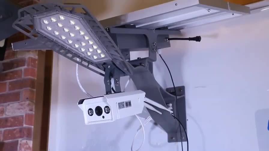 High Lumen Solar Street Lights With 4g Wifi Camera Real Time Monitoring ...