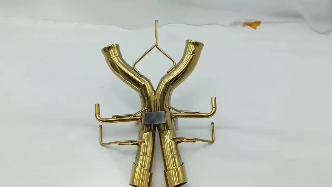 Custom Catback Exhaust For Mclaren P1 3.8 Hybrid 2013- Exhaust System ...