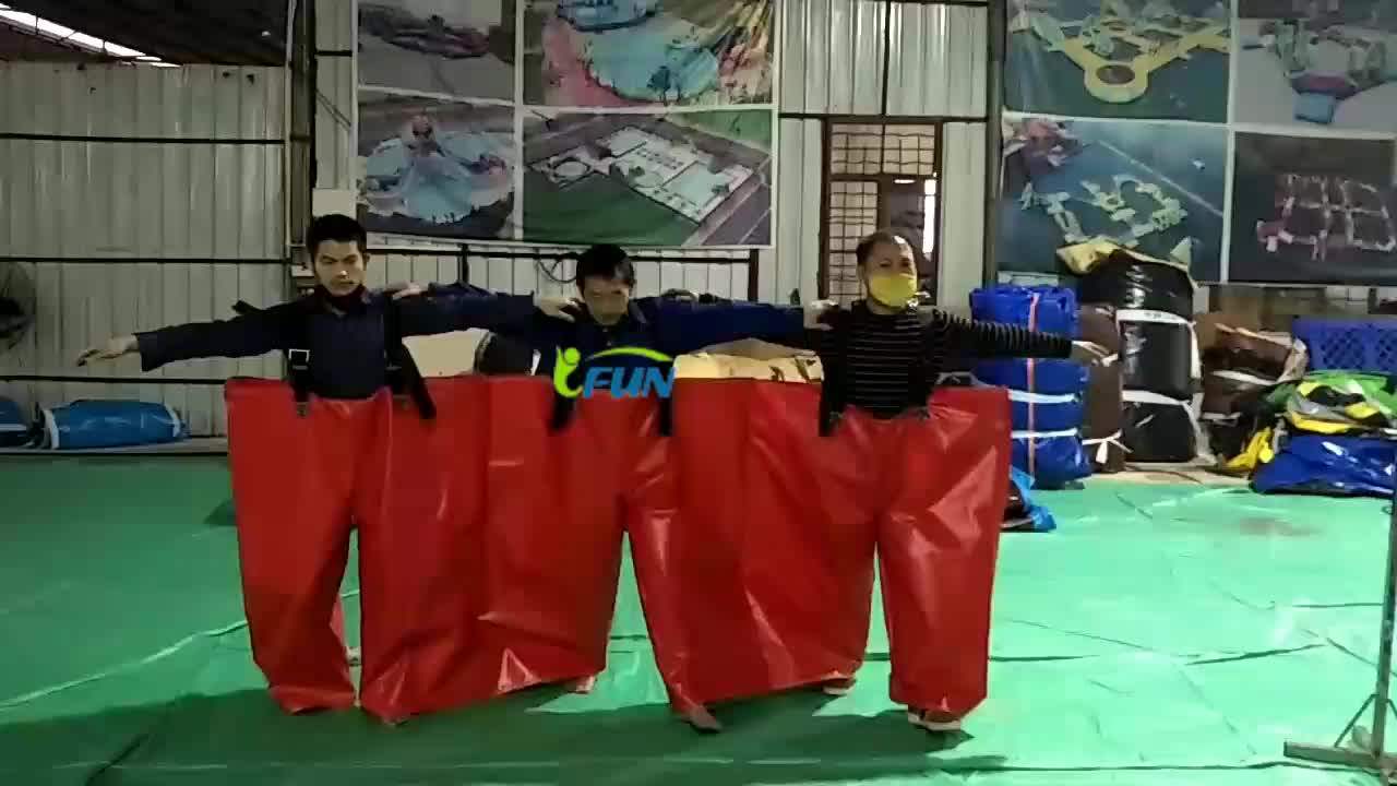 Pvc Kangaroo Jumping Bags /inflatable Gunny Sack Race / Potato Sack ...