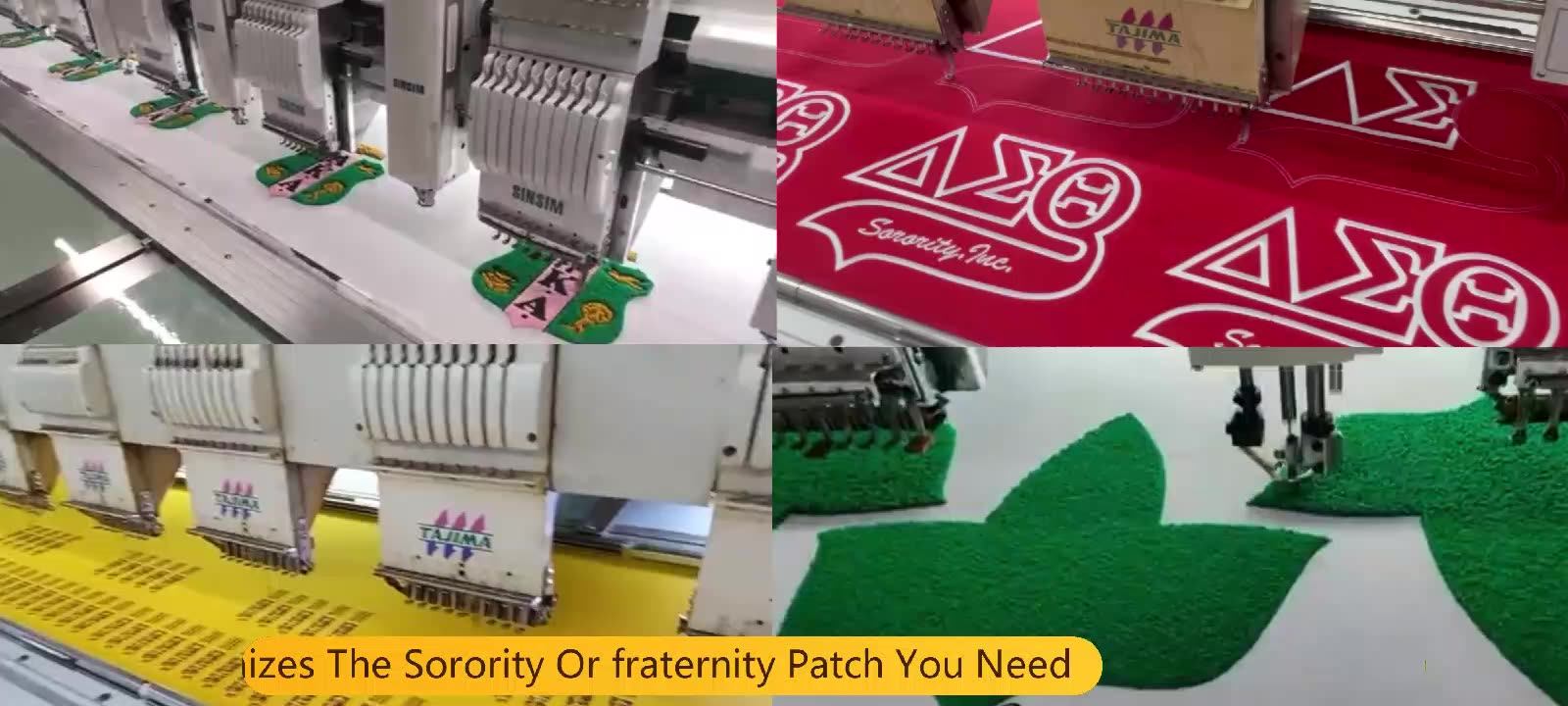 1913 Delta Sigma Theta Oversized Chenille Embroidery Dst Patch Sorority ...