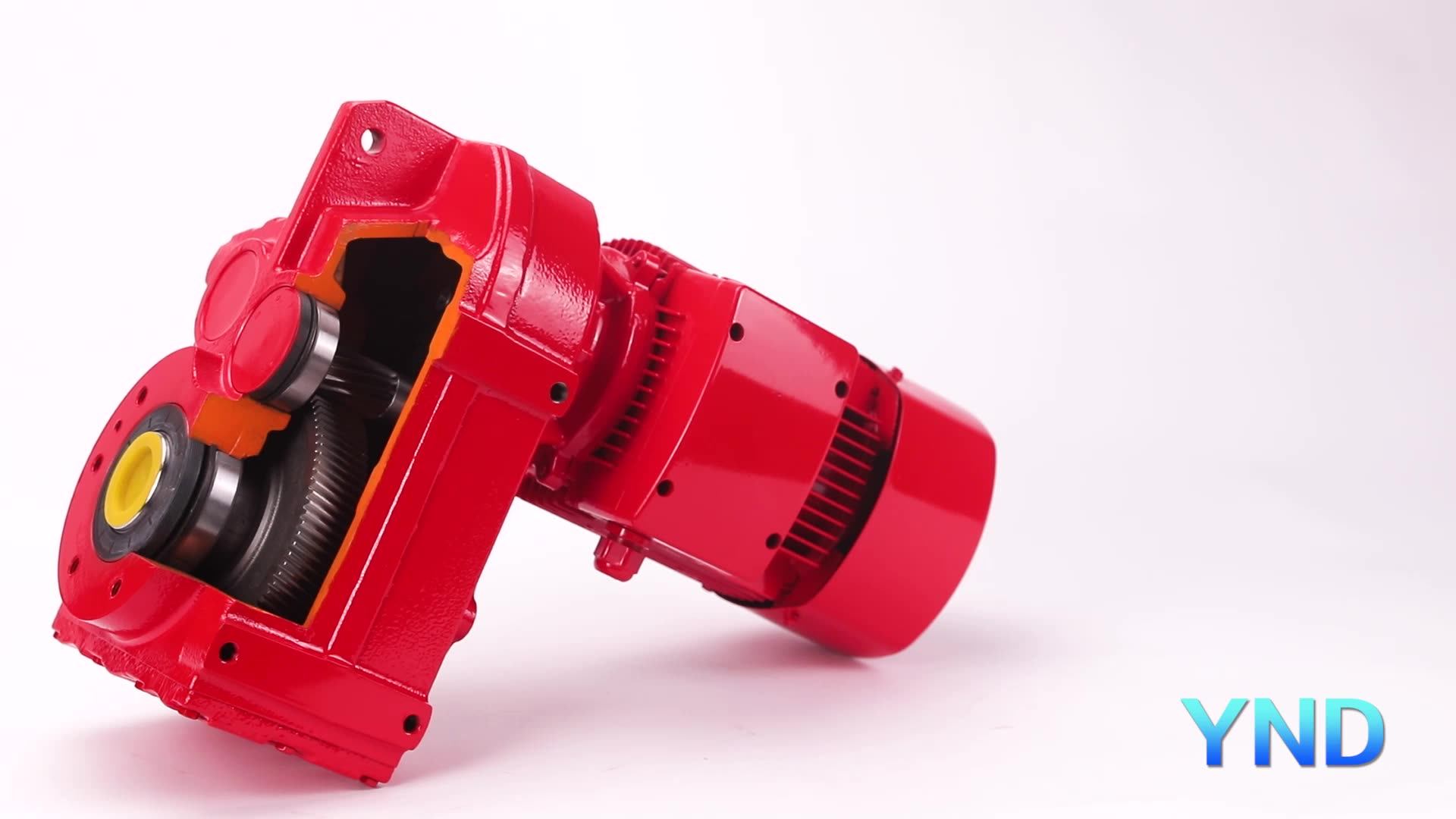 F Series Parallel Shaft Mounted Drive Motor Helical Gear Reducer - Buy ...