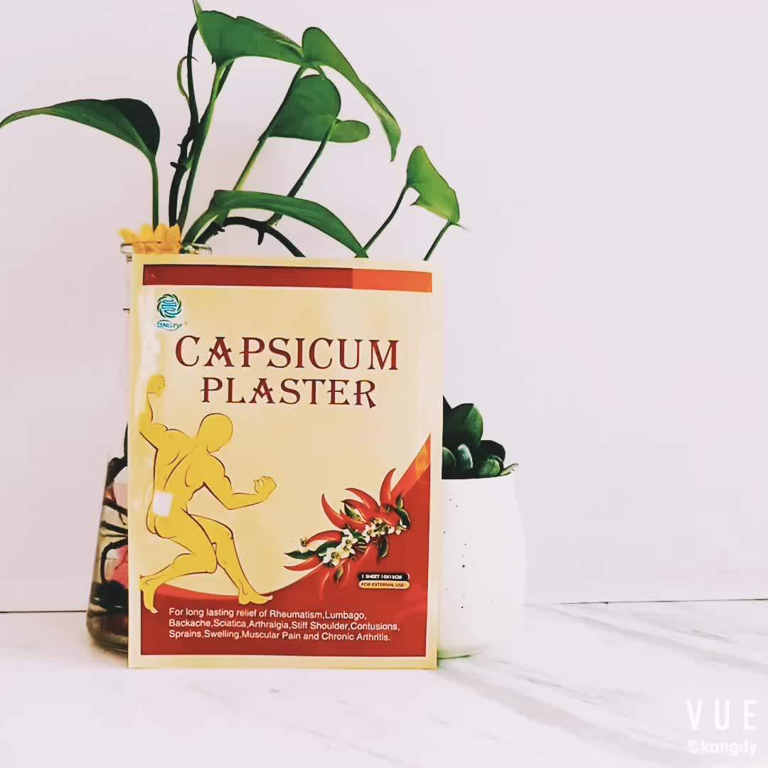 Cotton Capsaicin Plaster Complexion Plaster For Arthritis Pain Relief ...