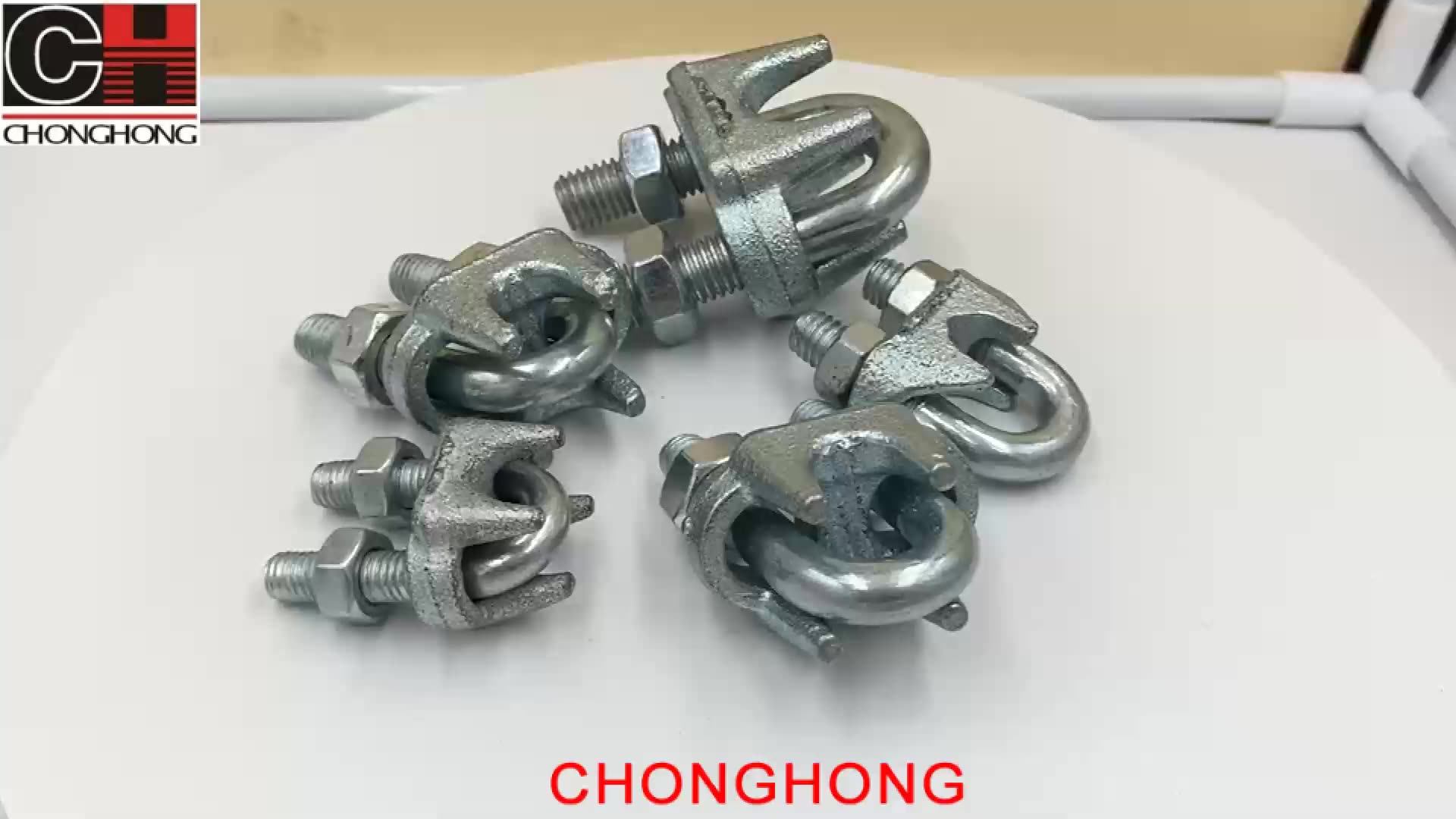 Heavy Duty G450 Standard Cable Clamp Carbon Steel Material 5/8" U.s ...