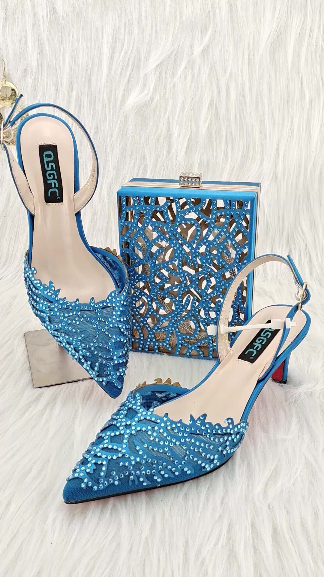 Sinya High Quality Matching Shoes And Bags Set Beautiful Italian Shoes ...