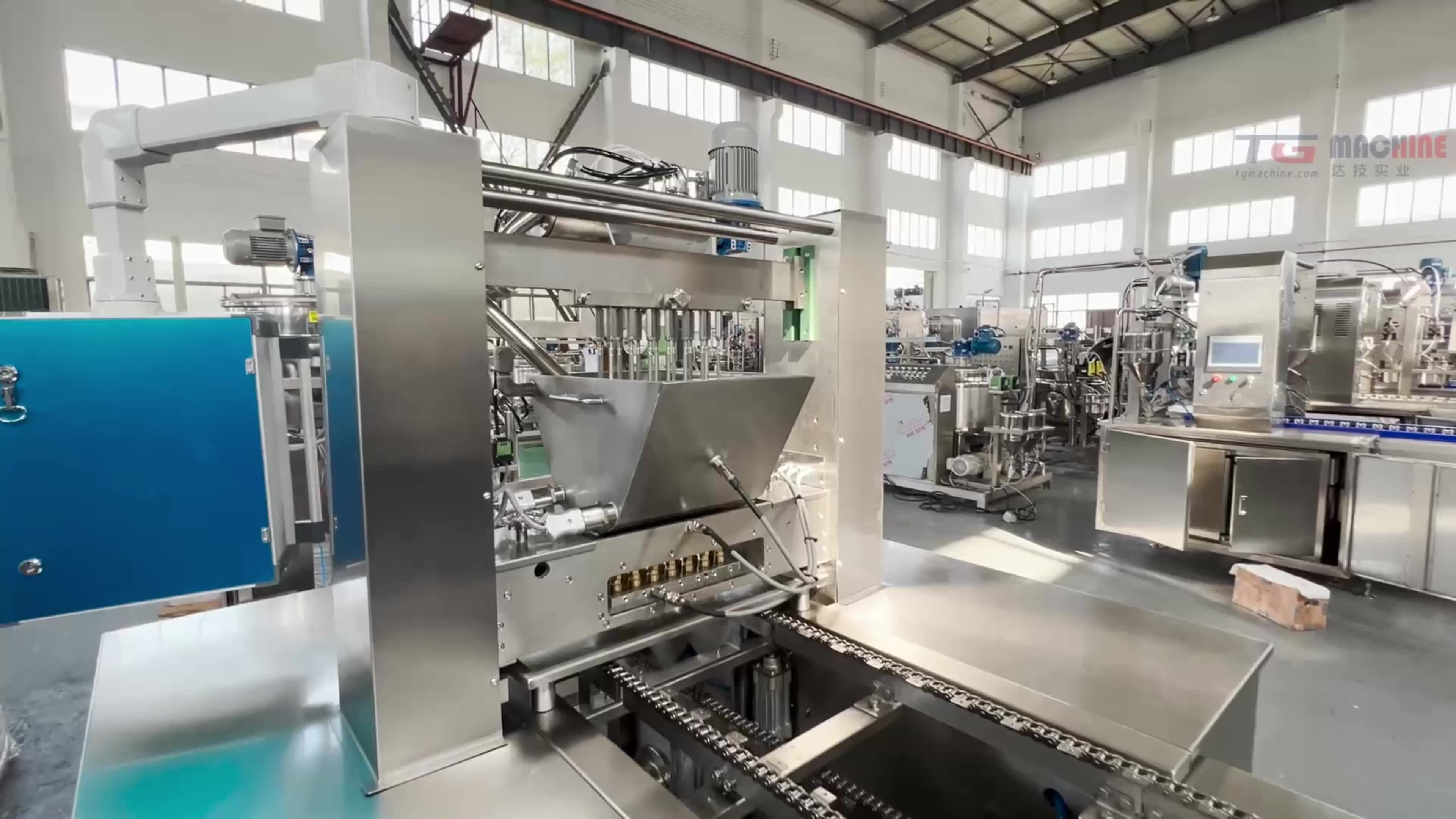 Tg Simple Maintenance Confectionery Machine Gummy Pectin Gelatin Candy ...