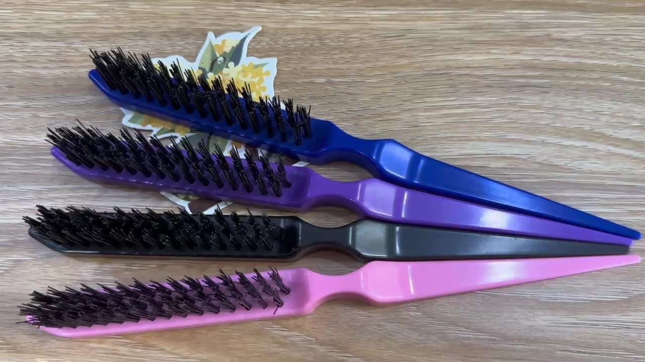 Professional Hair Brushes Comb Teasing Back Combing Hair Brush Slim ...