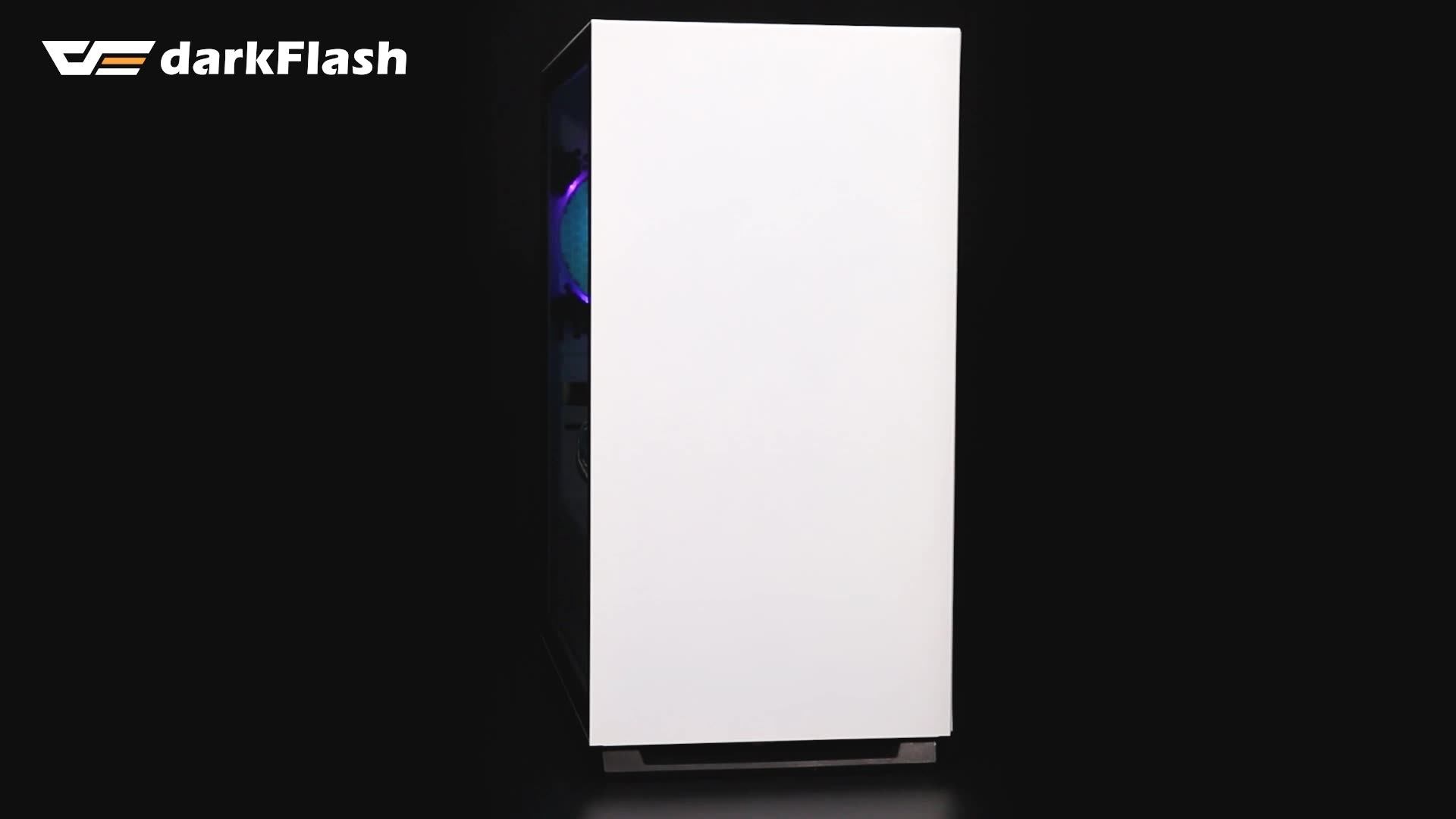 Darkflash Atx Computer Case Desktop Gaming Case With Argb Led Fans Full ...