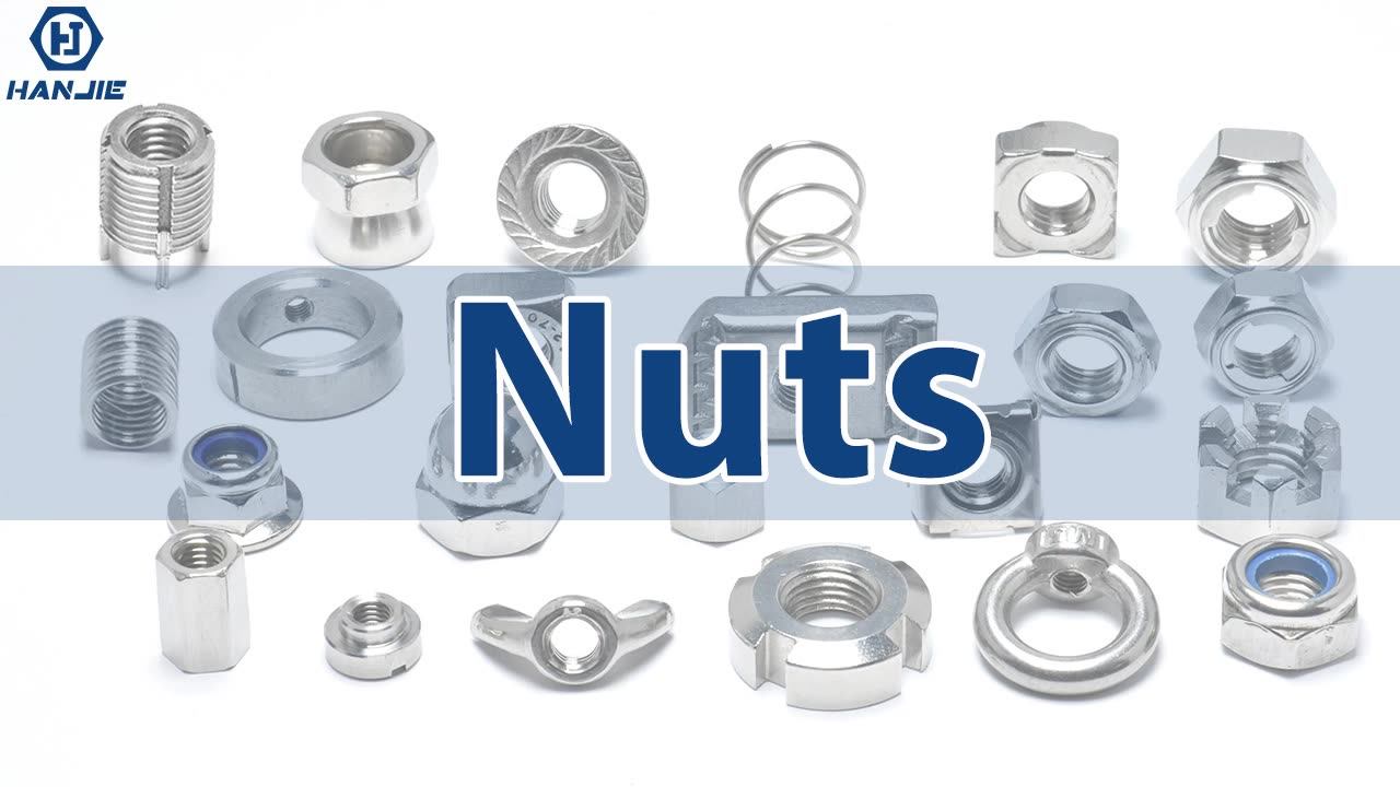 Din986 Nylon Cap Bolt And Nut Type Lock Nut Insert 304 Stainless Steel ...