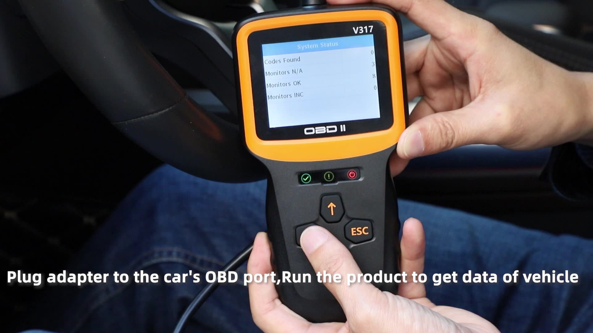 Support Oem Logo Car Obd2 Scanner Universal Obd Code Reader Check ...