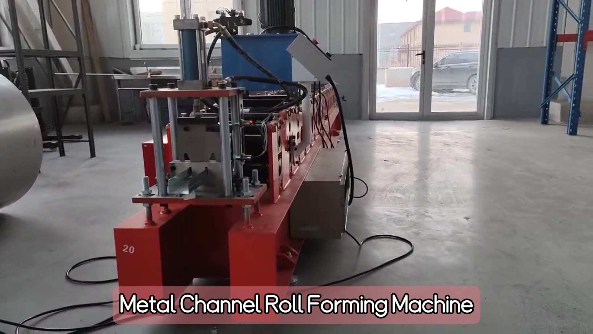 U Channel Angle Steel C U Stud Truss Furring C U Purlin Roll Forming ...