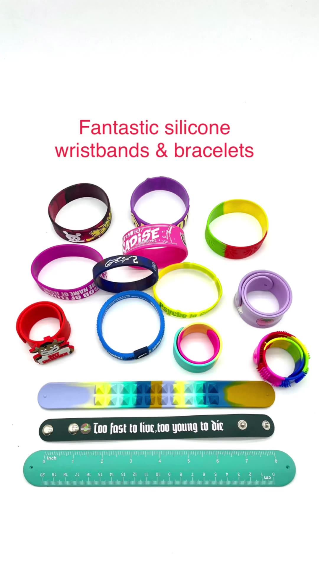 New Ideas For Promotional Wristband Folding Silicone Slap Bracelets With Animal Print Wholesale ...