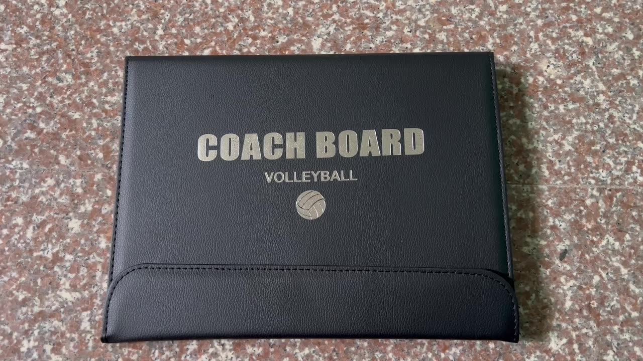 Volleyball Coach Board With Dry Erase Markers Foldable Soccer Magnet ...