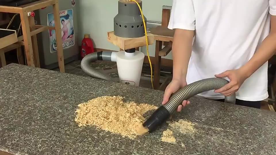 Industrial Vacuum Dust Collectors Turbocharged Household With Flange ...