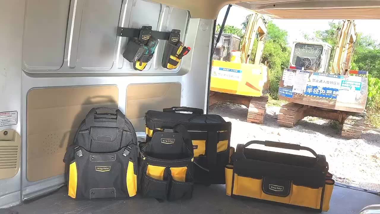 Heavy Duty Customizable Oxford Hardware Organizer Technician Tool Bag ...