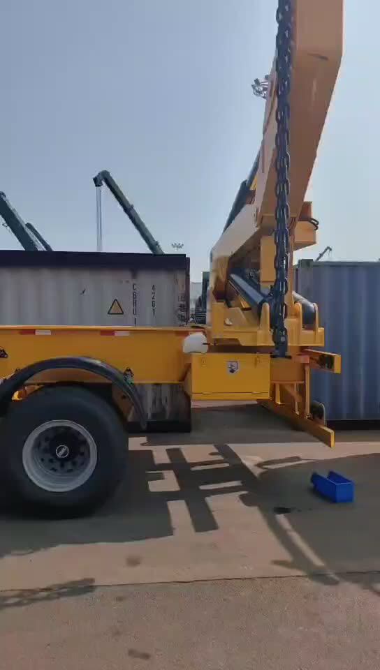 Factory New 20ft 40ft Container Self Loader Extendable Side Lifter ...