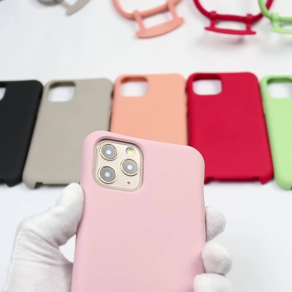 Matcha Green Color Phone Case With Modular Strap Necklace Phone Cover ...