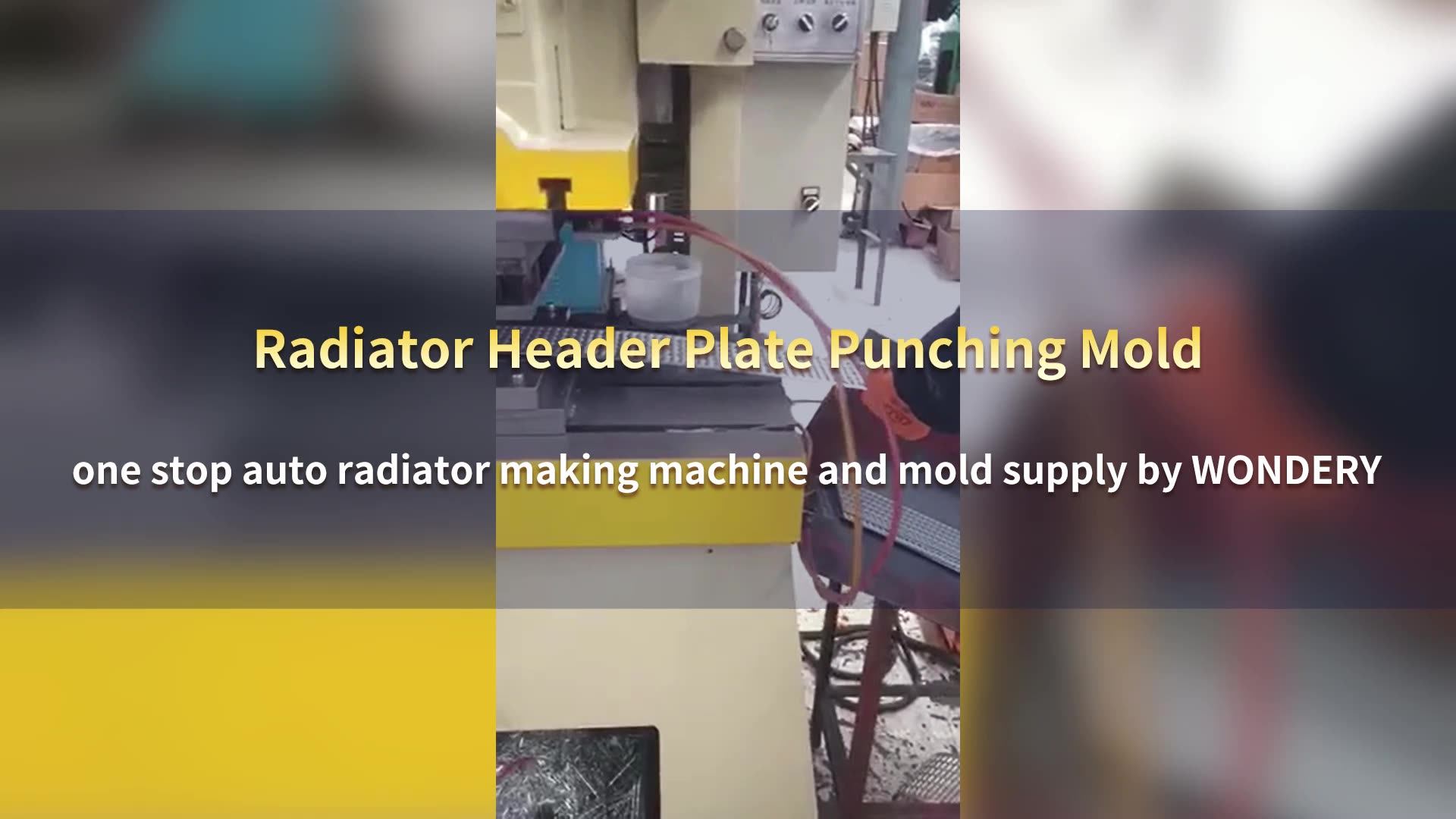 Wondery Hot Selling Brazing Radiator Header Plate Aluminum Radiator ...