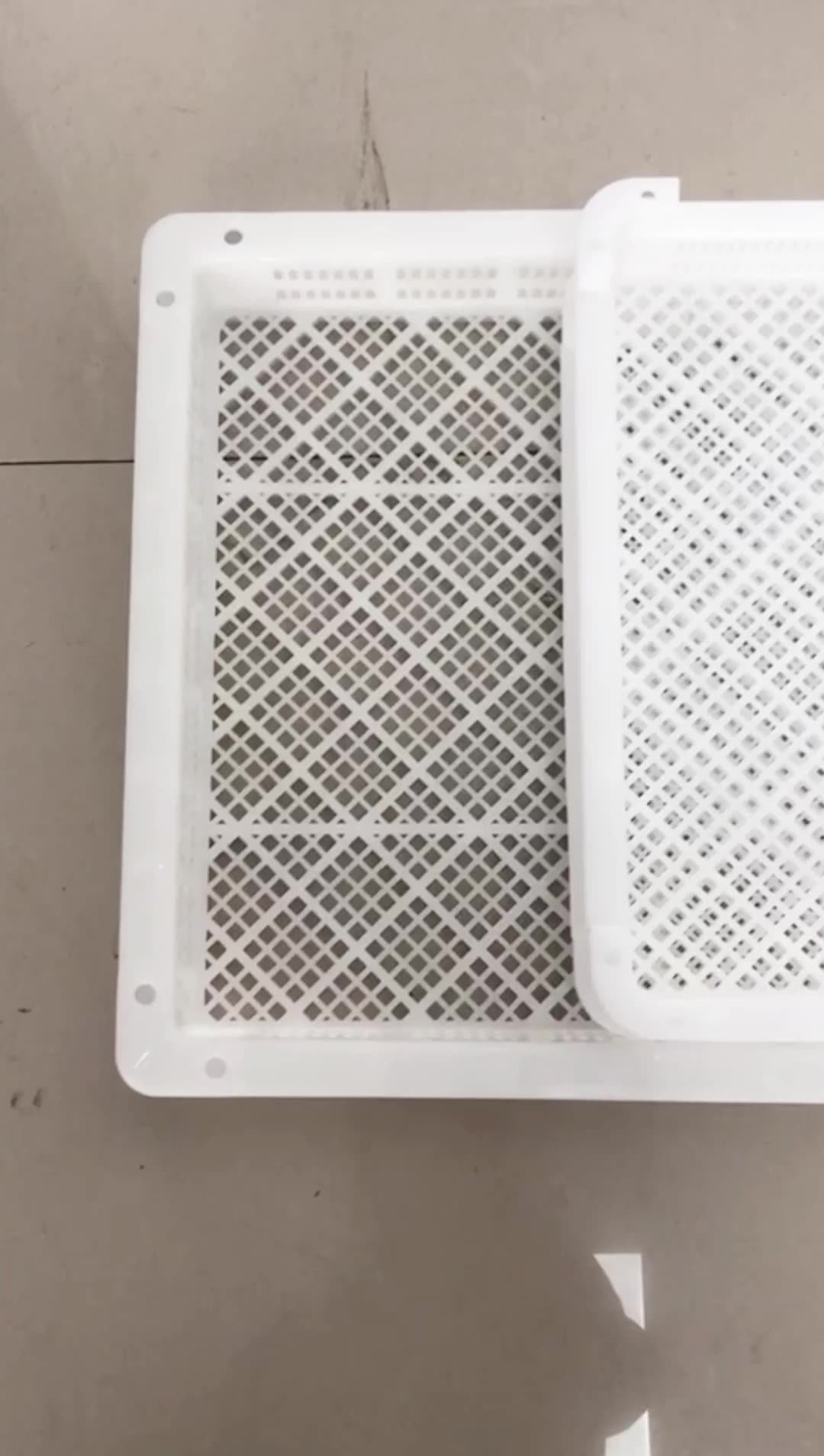 Wholesale Mesh Design Stackable Chocolates Plastic Drying Tray For Sale ...