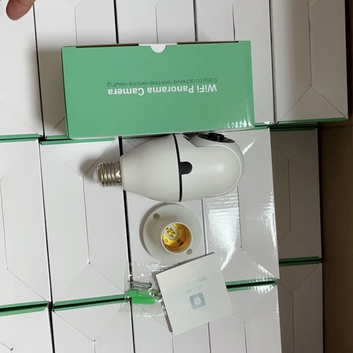 E27 Surveillance Camera Led Light Bulb Wireless Camera Socket 360 Wifi ...