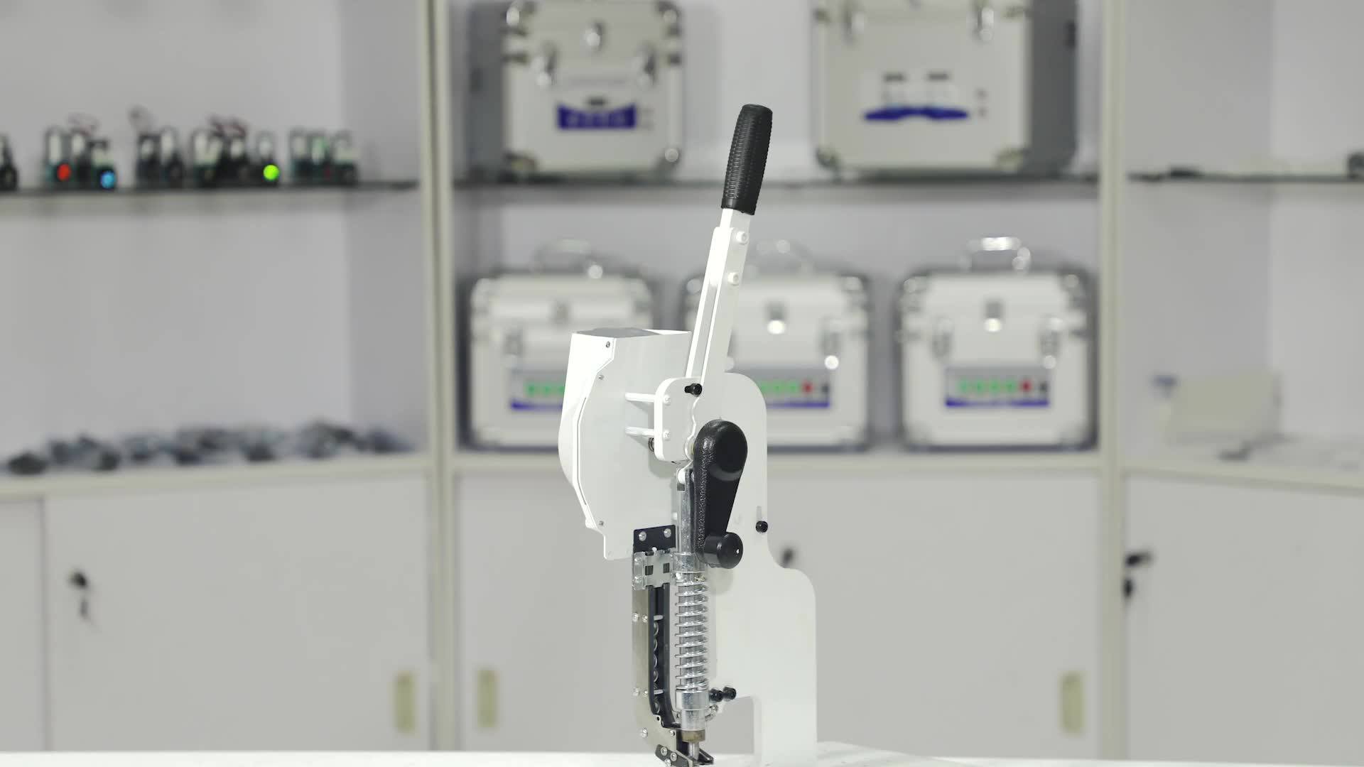 Hot Sell Semi Automatic Eyelet Grommet Machine Eyelet Hole Puncher ...