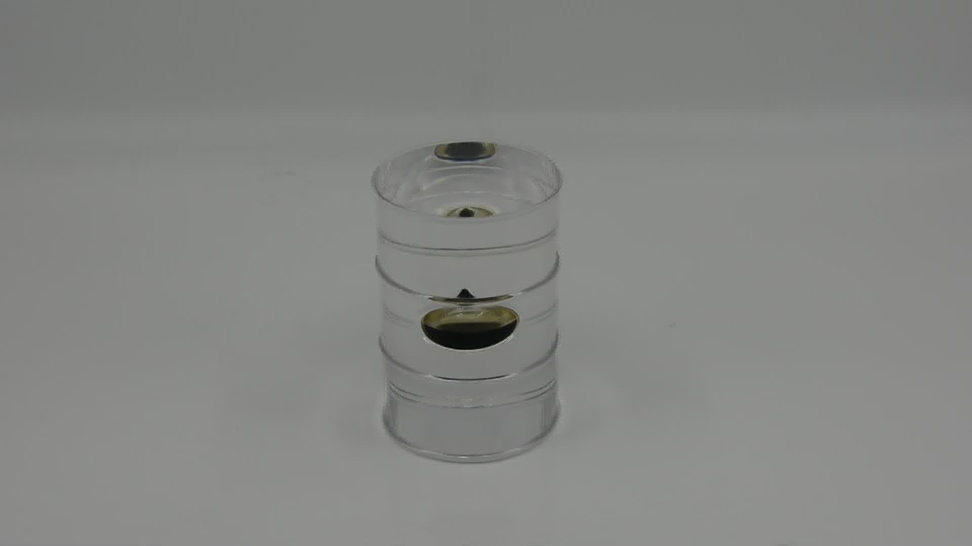 Acrylic Oil Drop Barrel Paperweight Liquid Filled Paperweight - Buy ...