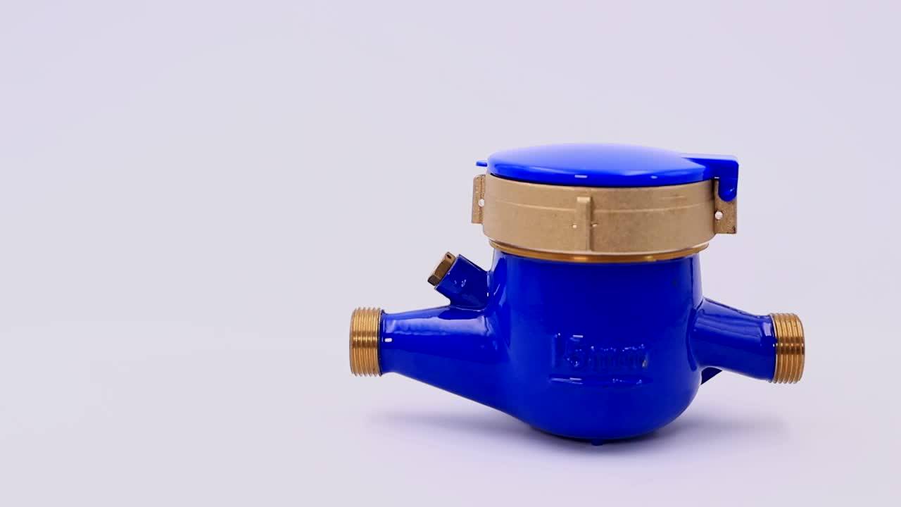 Iso 4064 Class B 20mm Cast Iron Shell Multi-jet Dry Dial Type Cold ...