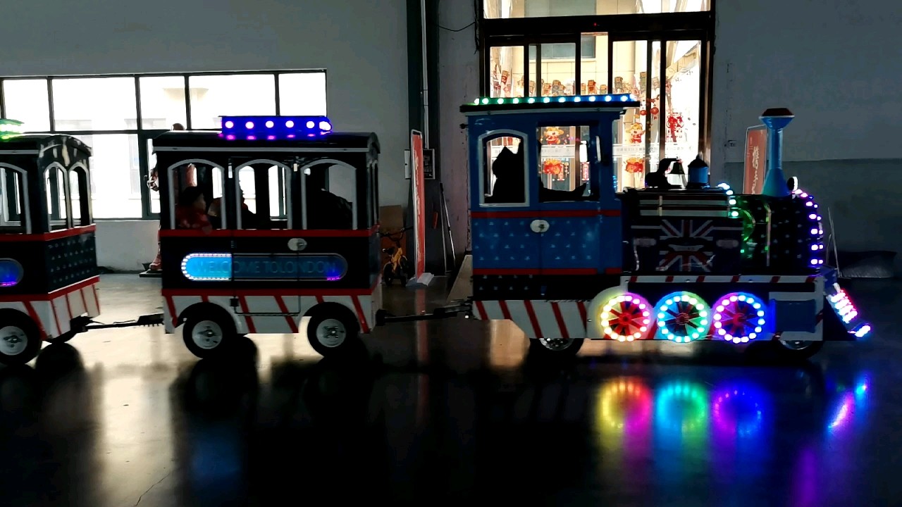 2023 Amusement Park Electric Battery Trackless Train Thomas The Tank ...