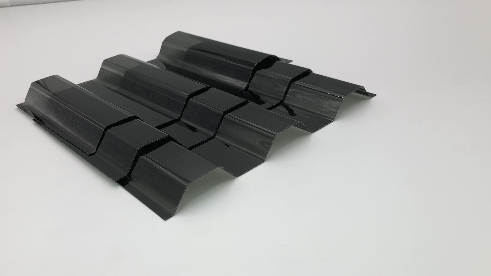 0.8mm Clear Color Greca Corrugated Polycarbonate Sheets - Buy ...