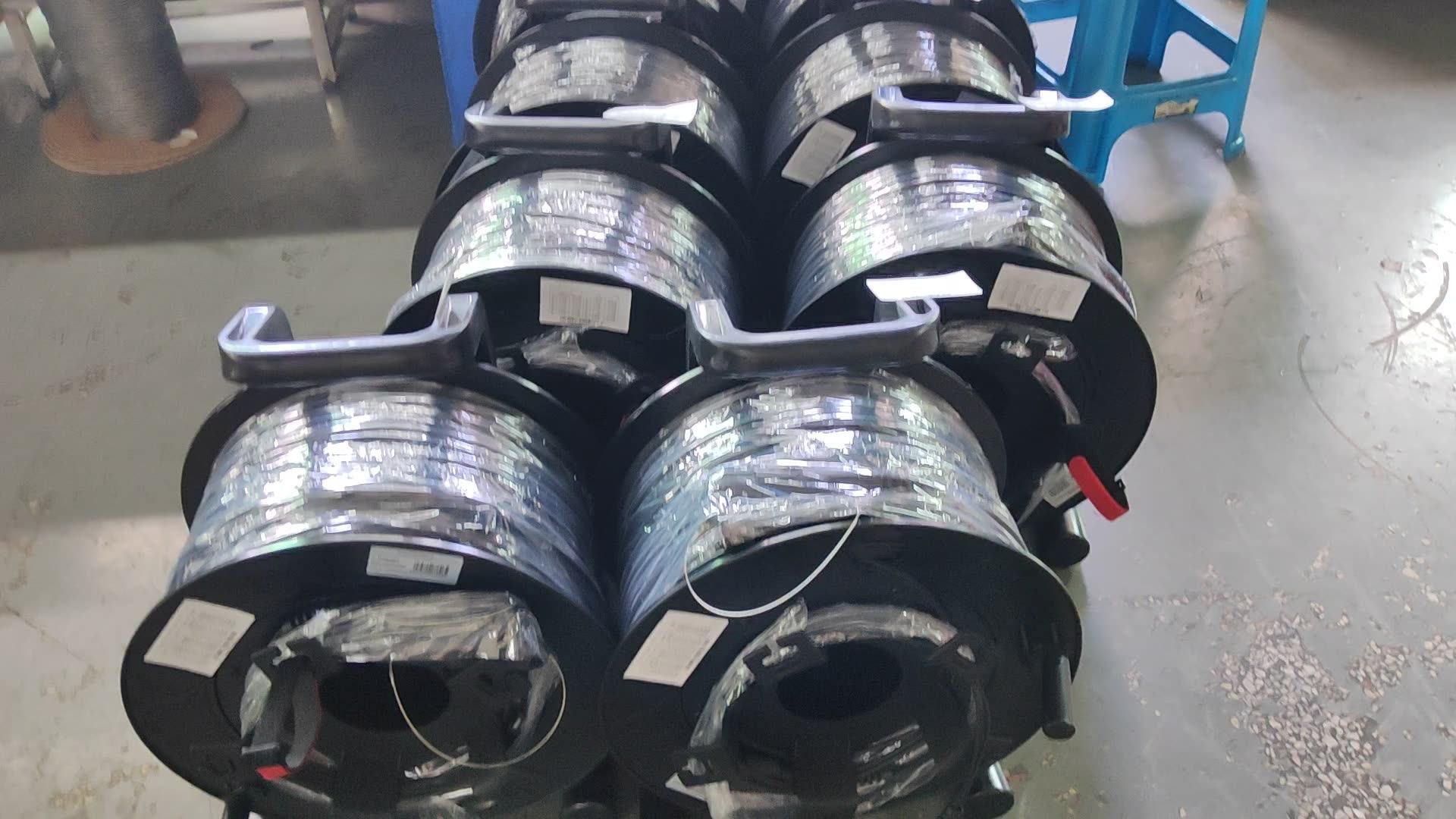 High Quality Fiber Optic Cable Reel Drum With 4 Core 8 Core Lc Armored ...