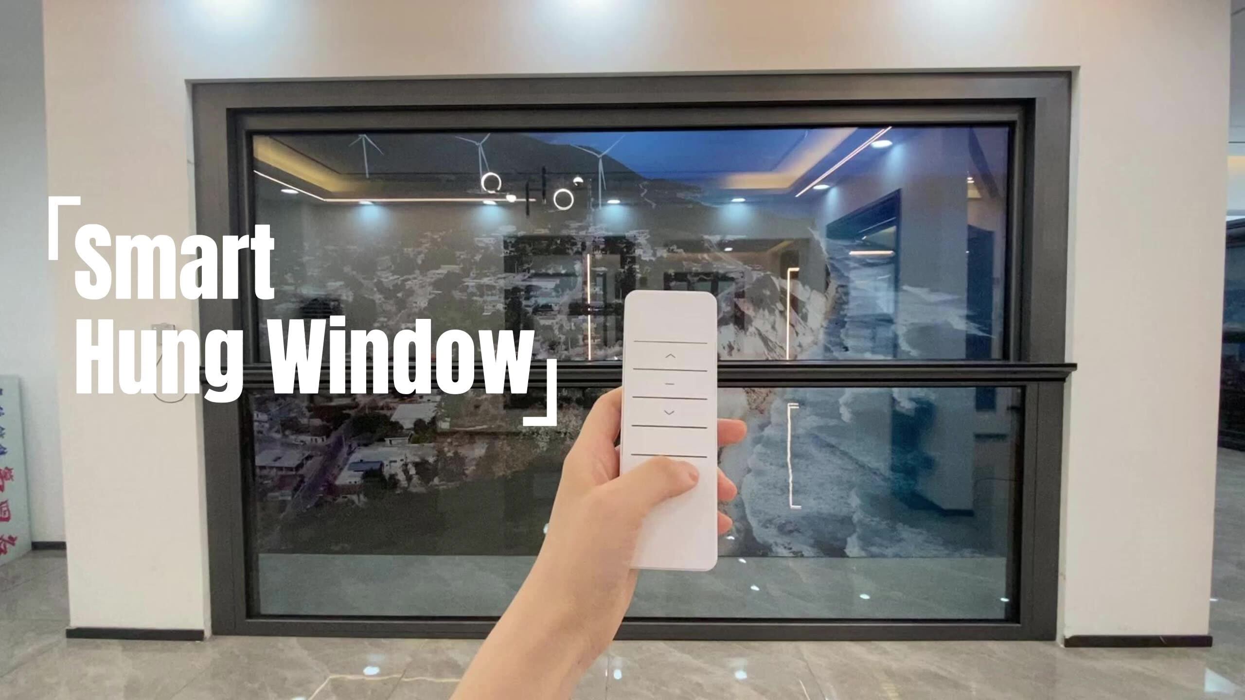 Grandsea Automatic Soundproof Double Glazed Aluminium Top Hung Window ...