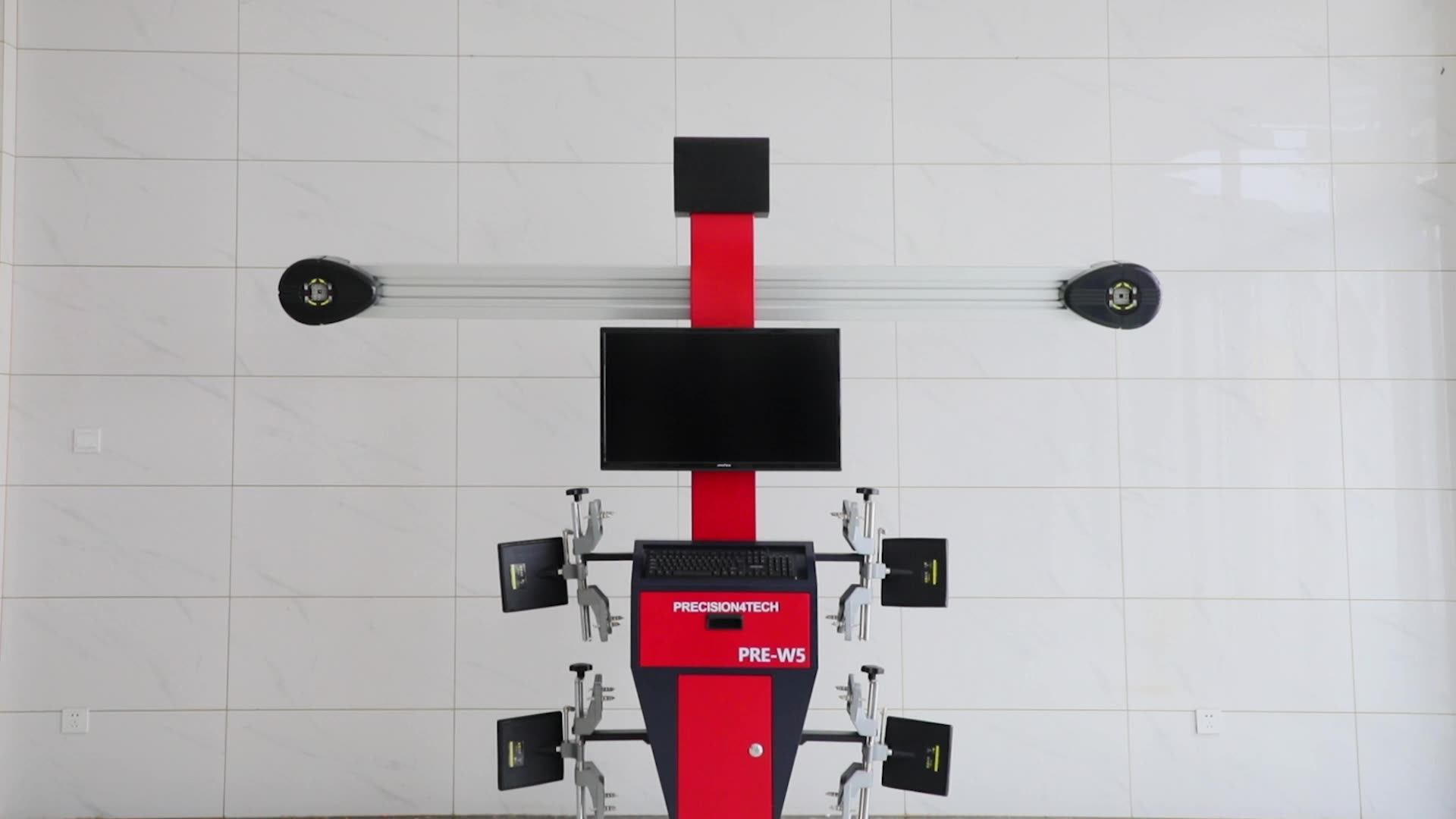 Precision John Bean 3d Wheel Alignment Machine With Wheel Alignment ...