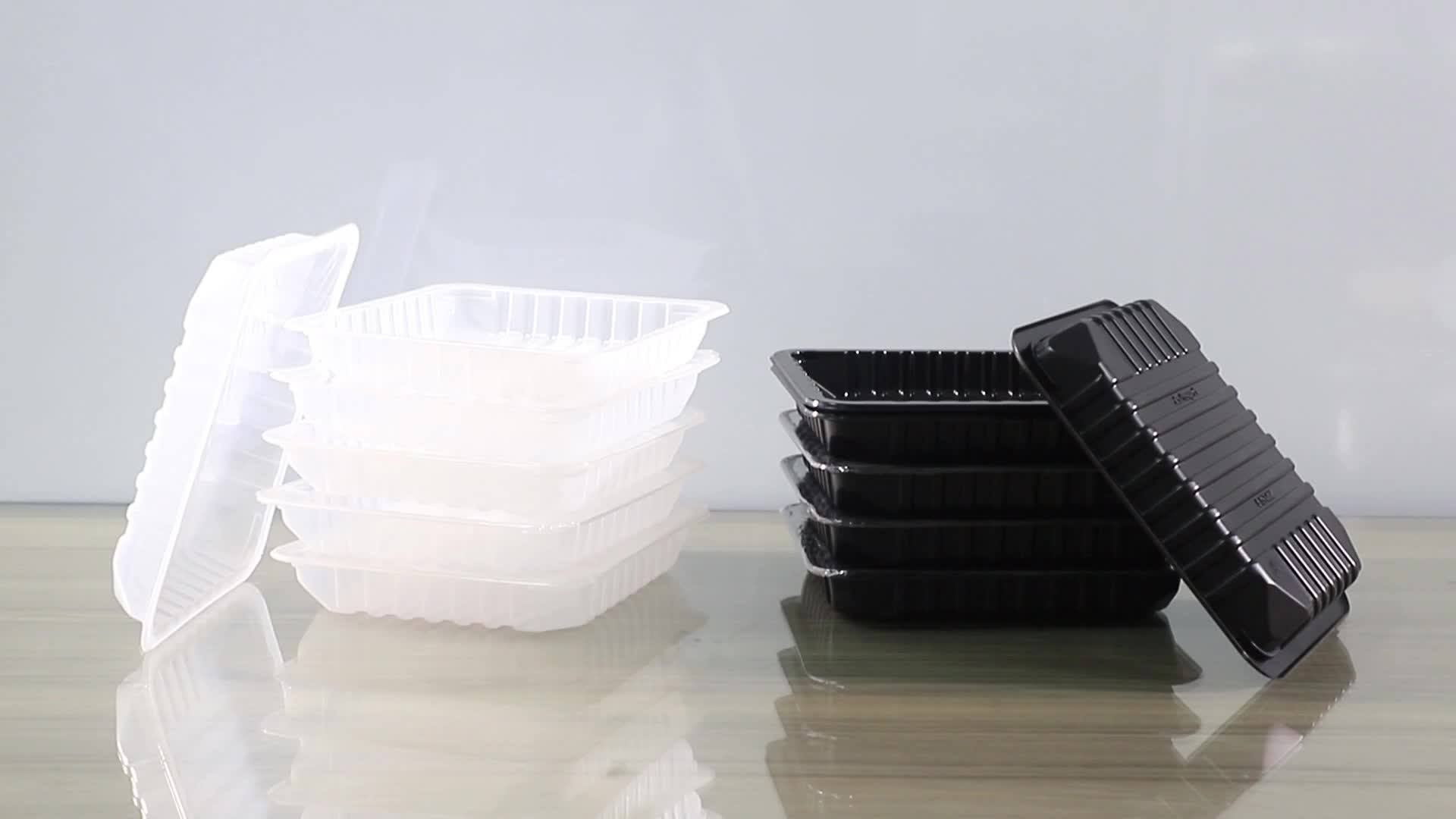 Custom Food Packaging Disposable Plastic Stackable Meat Tray - Buy ...