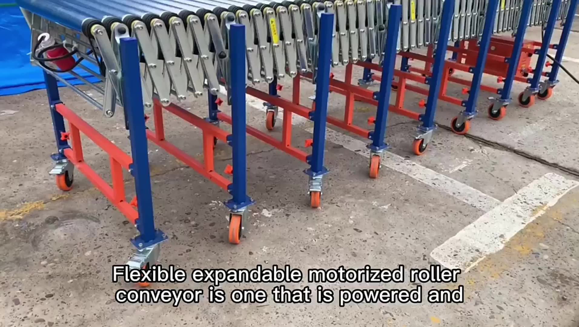 V Belt Conveyor Line Loading Unloading Box With Power Portable Flexible ...